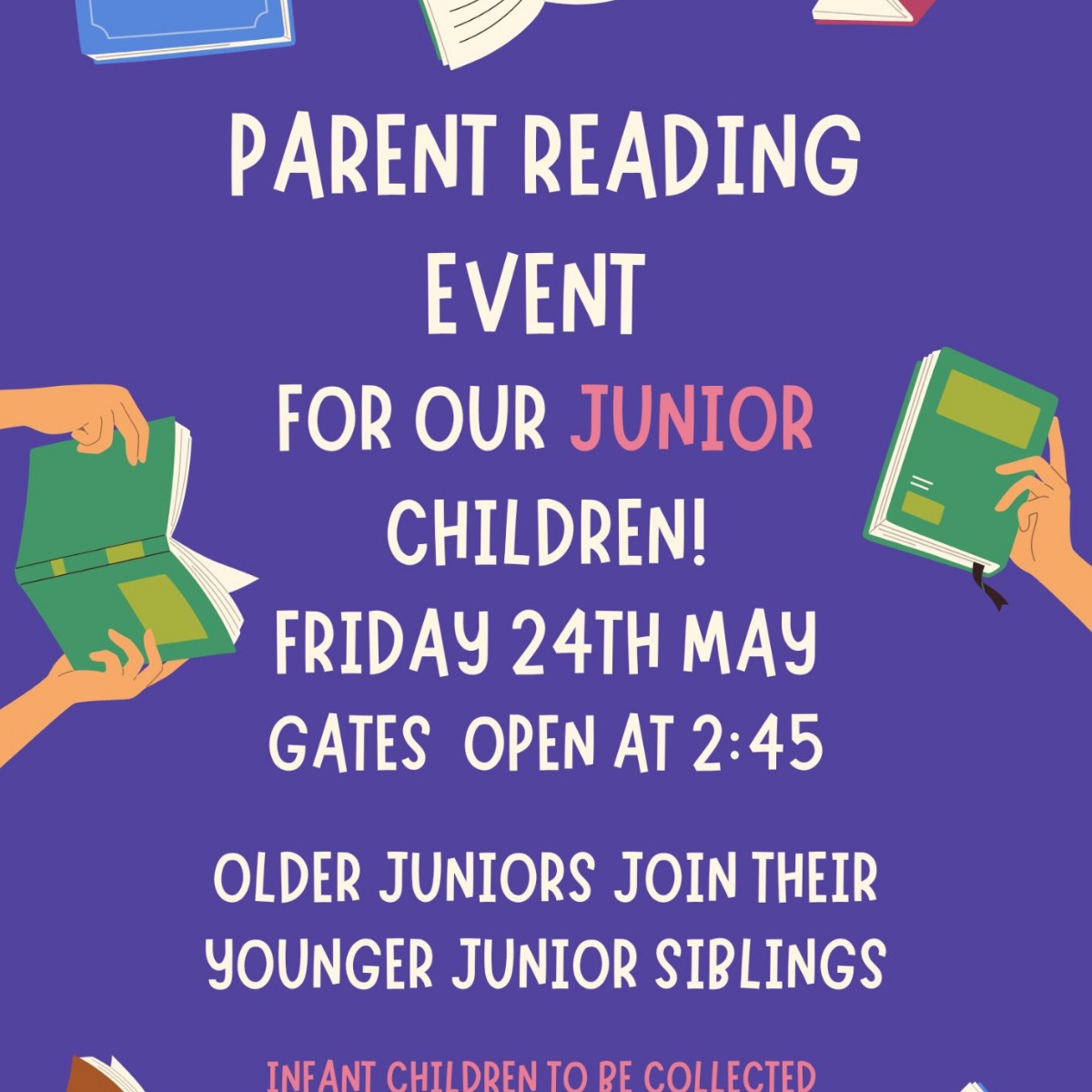 King's Academy College Park - Junior Parent Reading Event